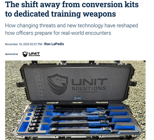 UNIT4 Training Rifle For Law Enforcement – UNIT Solutions Store